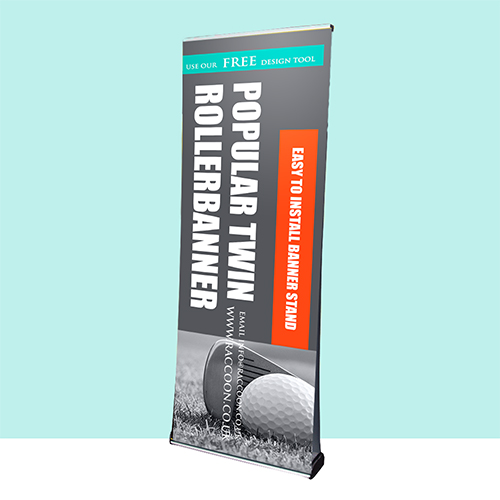 Double Sided Roller Banner