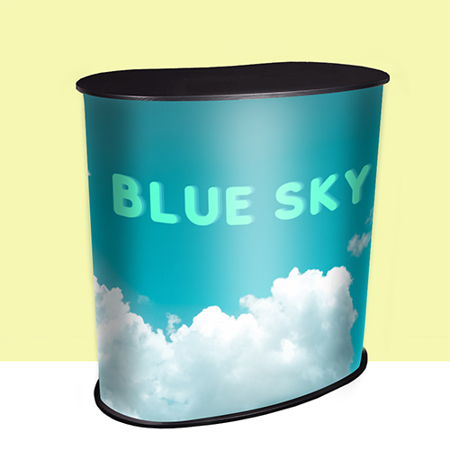 Promotional Curved Display Counter