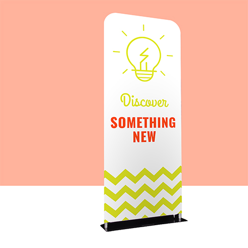 Portable Tube Fabric Retail Stand