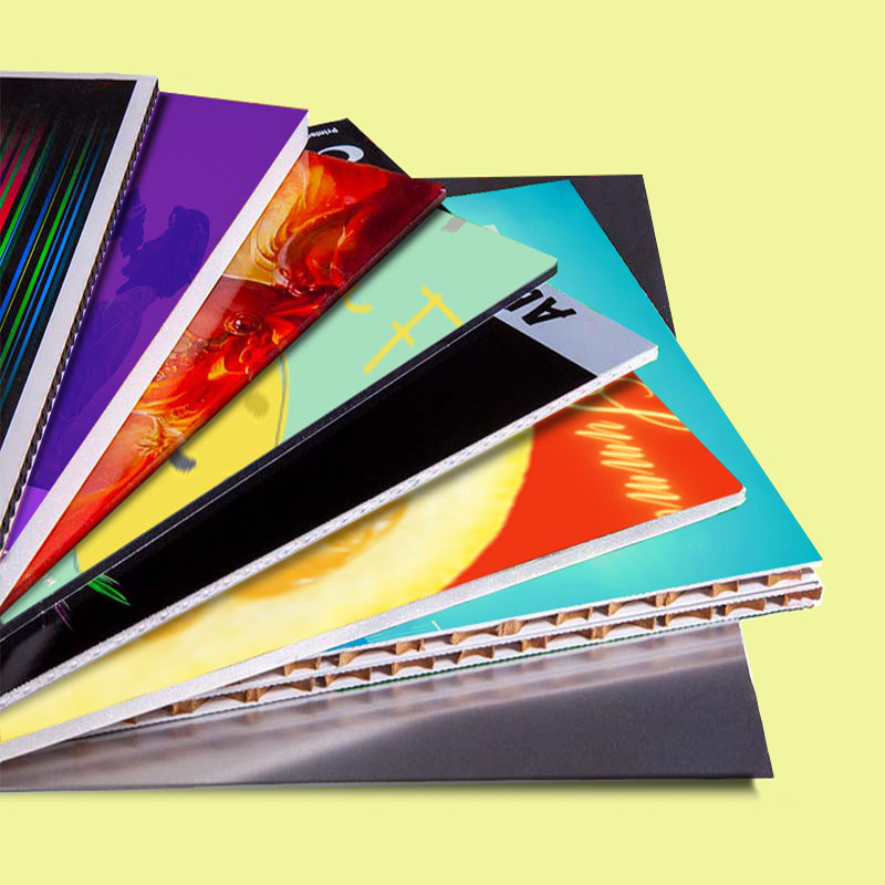 Custom rigid media & board printing - Raccoon (London) Ltd